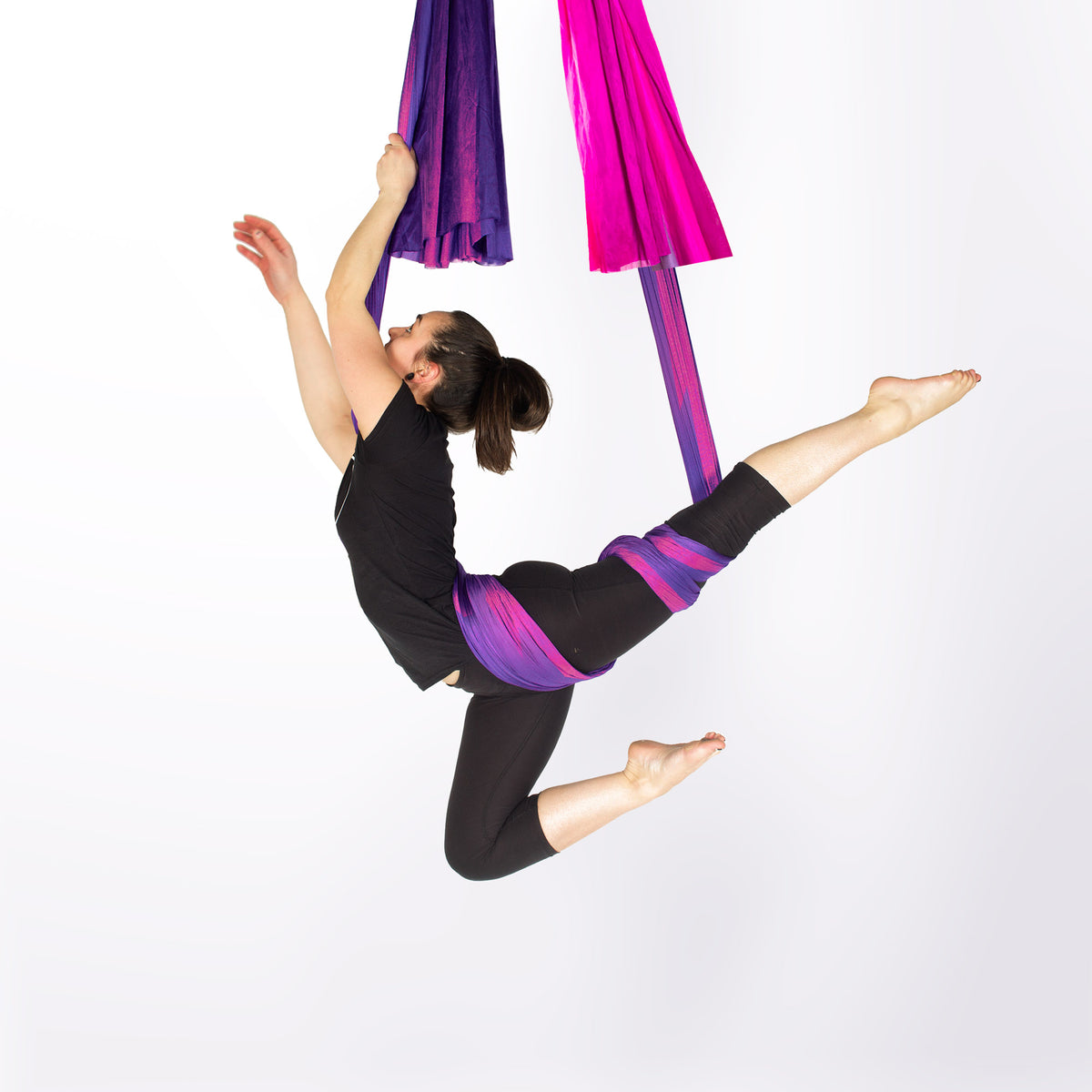 Prodigy Multicoloured 6m Aerial Yoga Hammocks - Includes O-rings