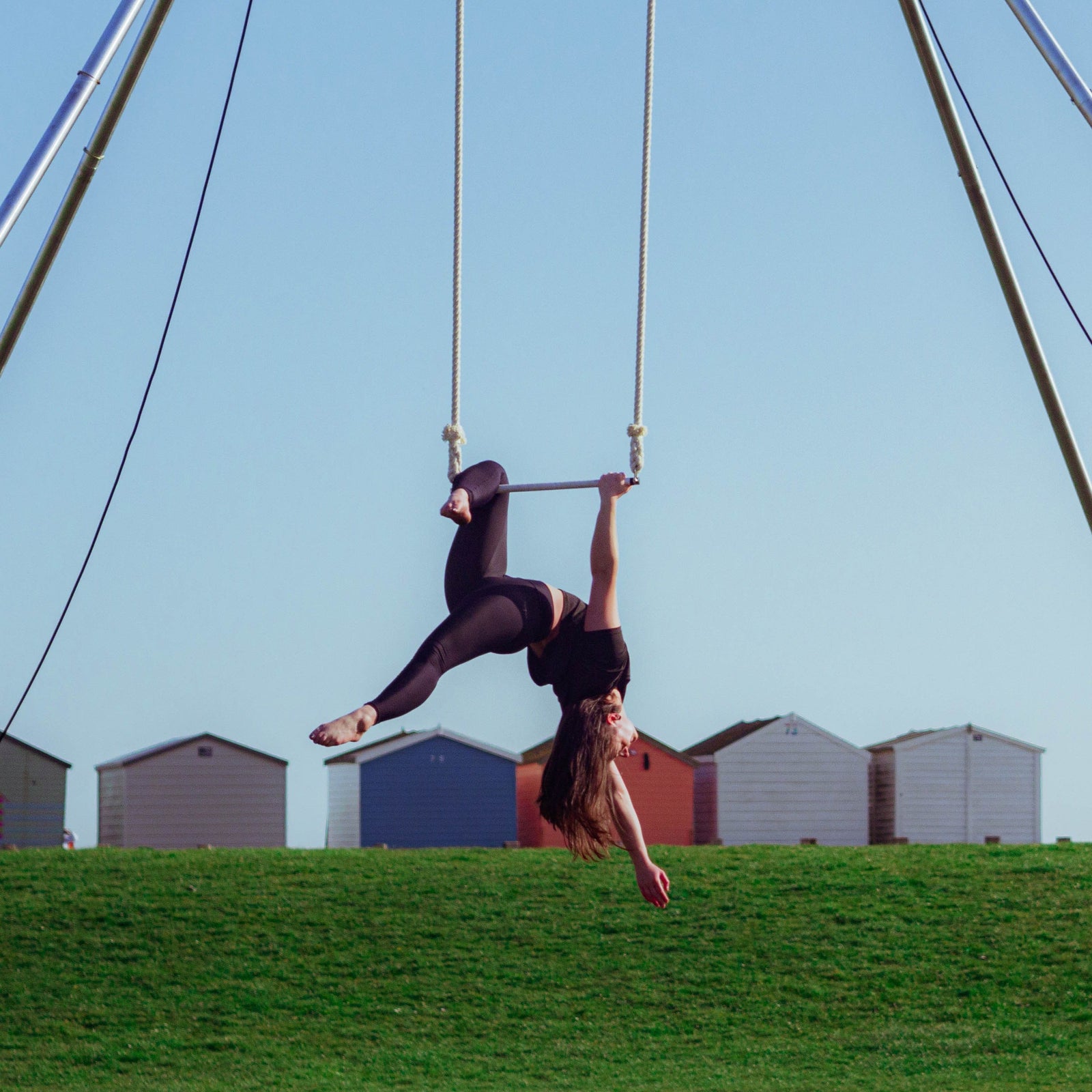 Firetoys Freestanding Outdoor Aerial Rig - 5.5m - BigRig