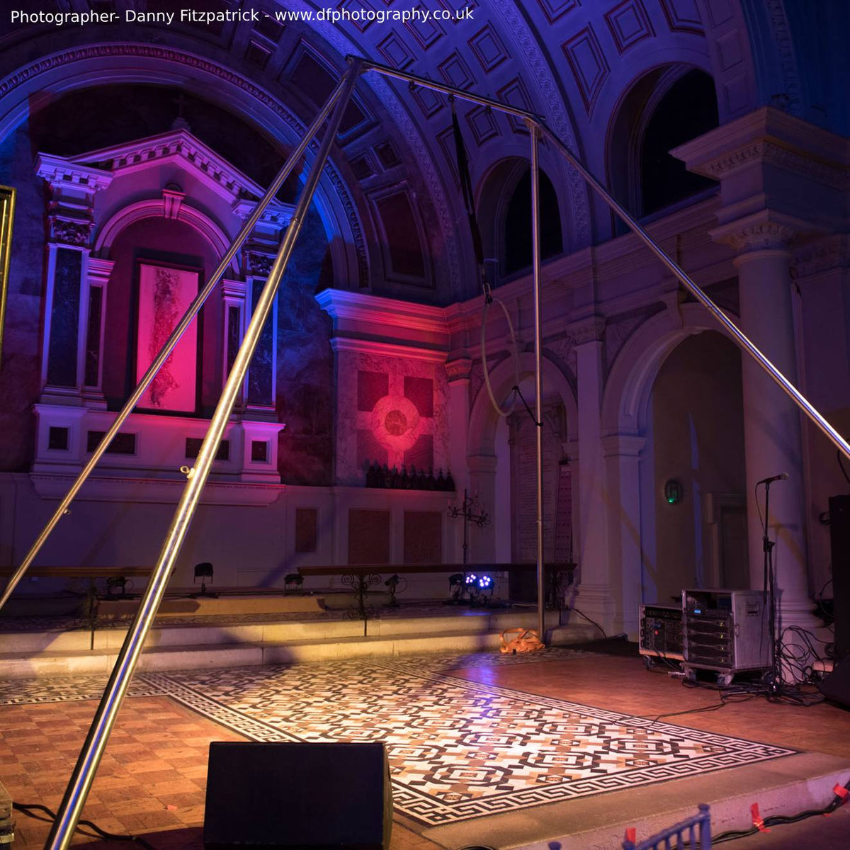 Firetoys Freestanding Outdoor Aerial Rig - 5.5m - BigRig