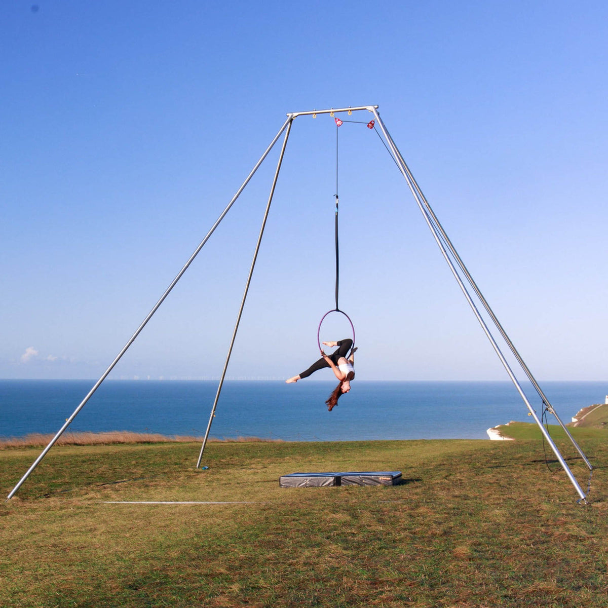 Firetoys Freestanding Extra Large Outdoor Aerial Rig - 6.5m - BigRig X