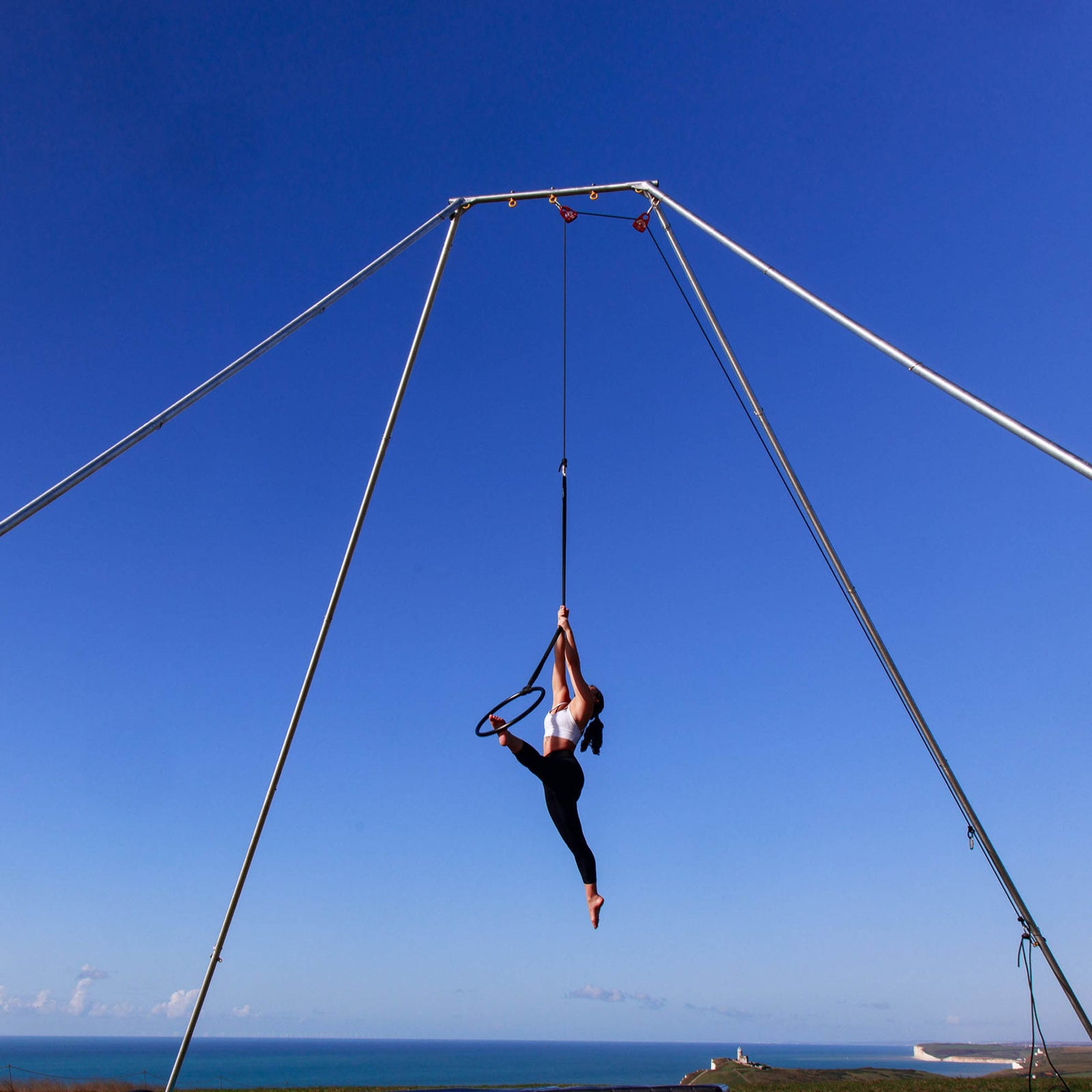 Firetoys Freestanding Extra Large Outdoor Aerial Rig - 6.5m - BigRig X ...