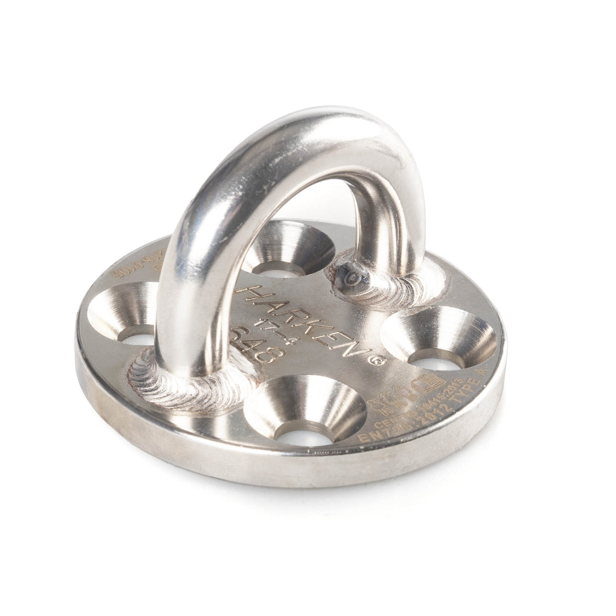 Harken Padeye - Stainless Steel High-Load Round Anchor Point - 76mm