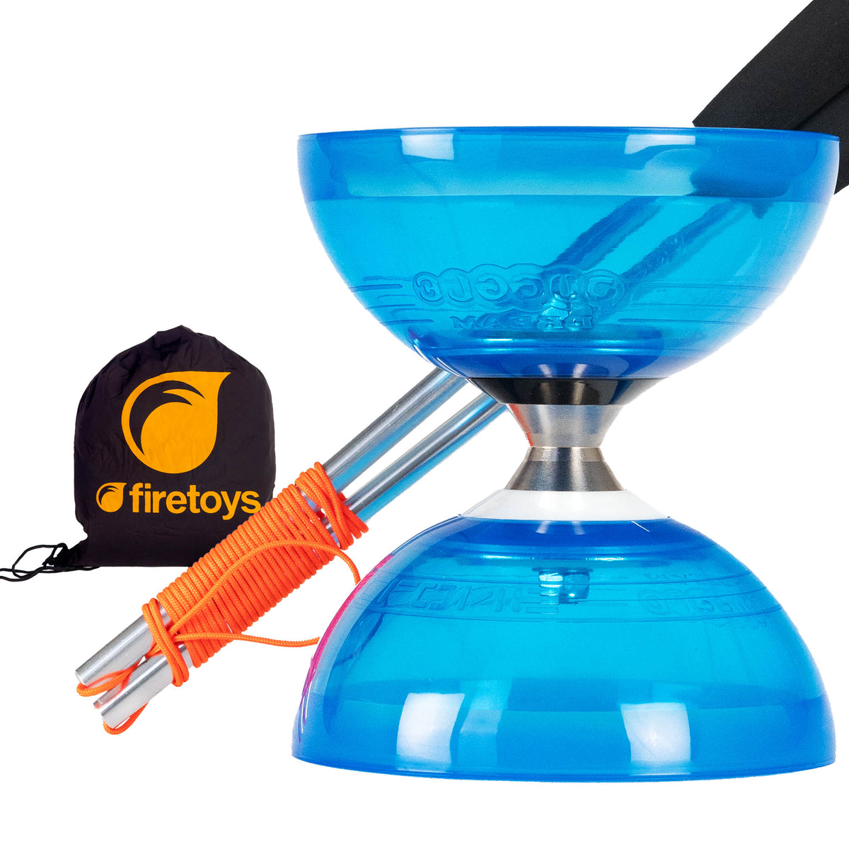 Juggle Dream Cyclone Quartz Triple Bearing Diabolo with Aluminium Hand