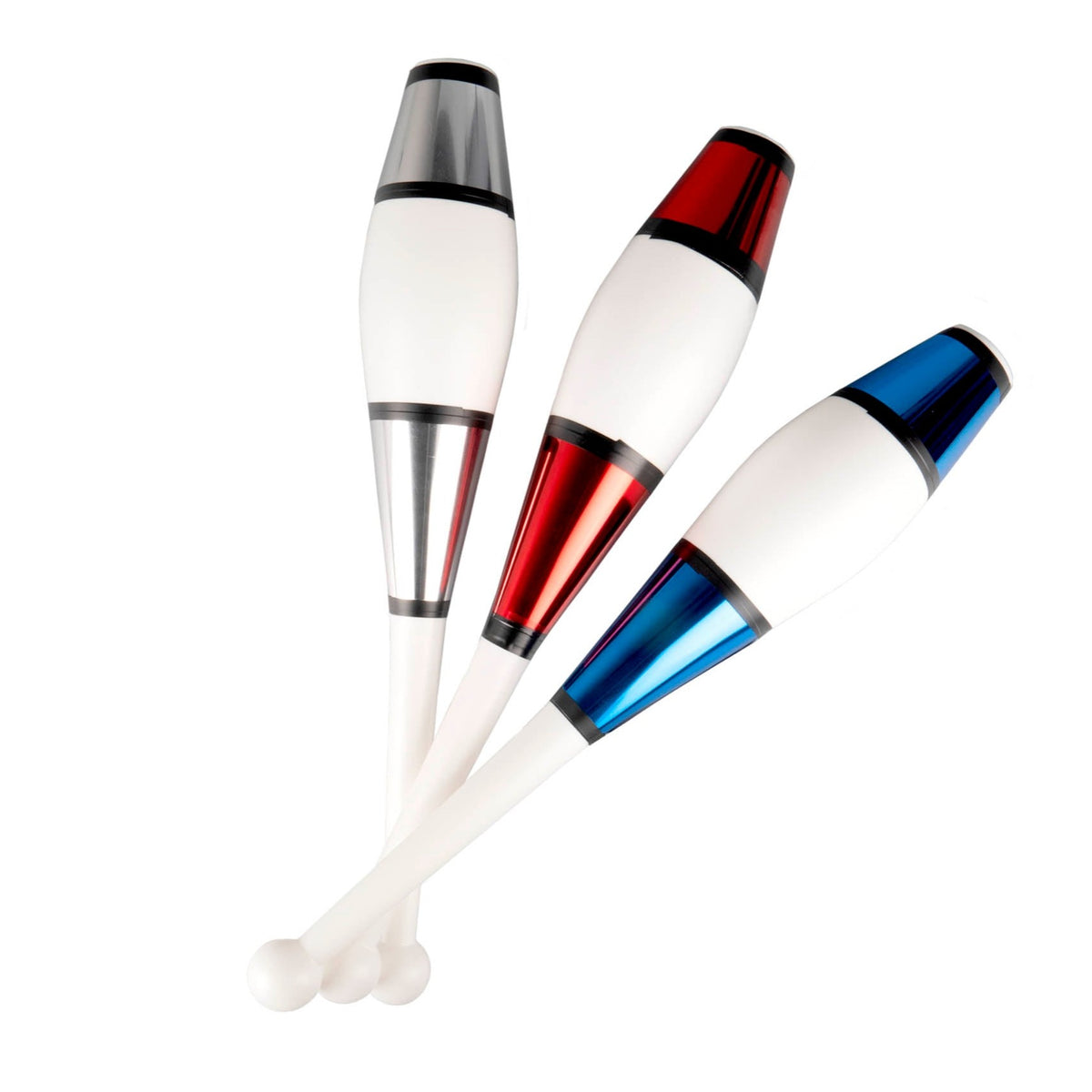 Set of 3 Juggle Dream Solo Club - Red/Silver/Blue