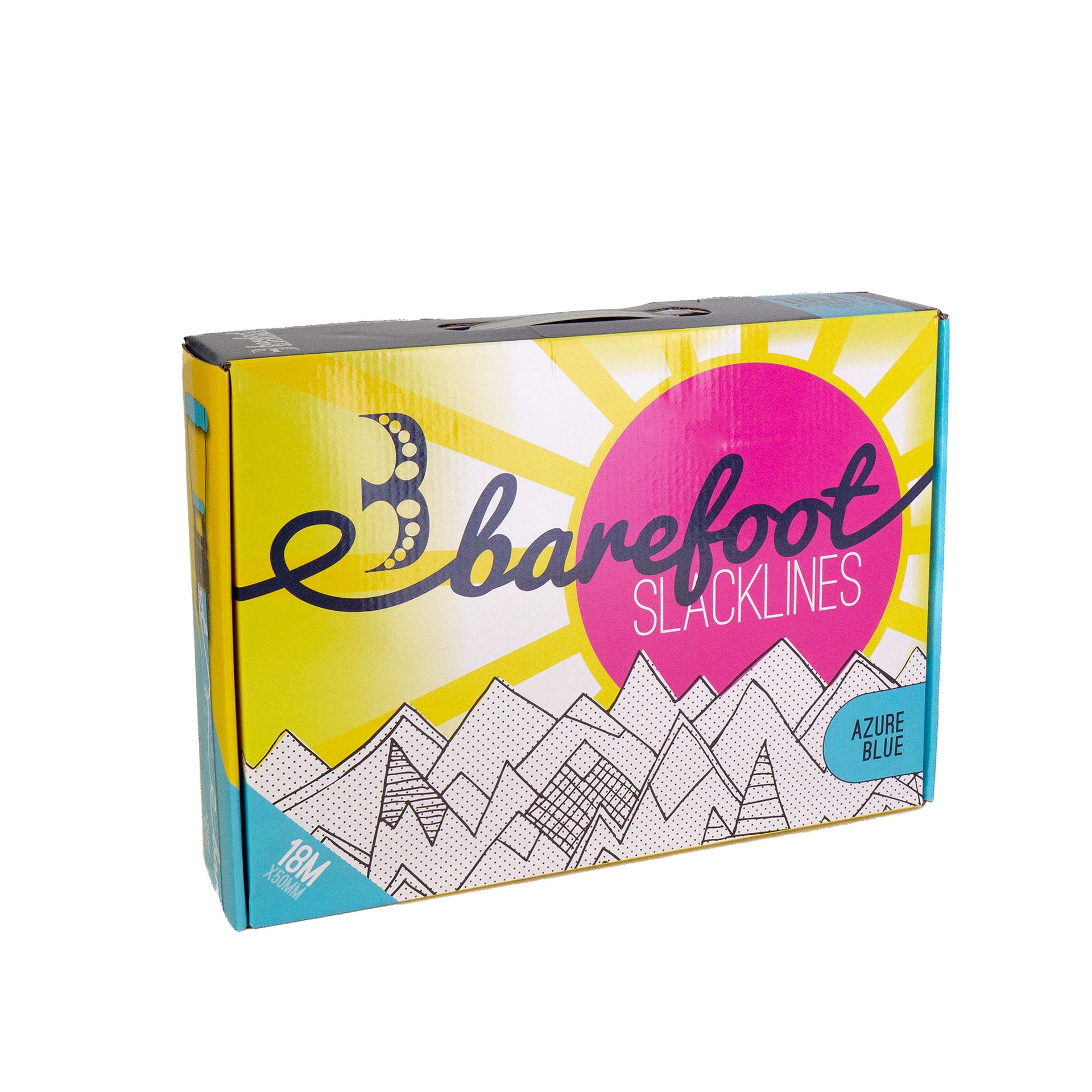 Barefoot Slacklines - 18m slackline - Complete set