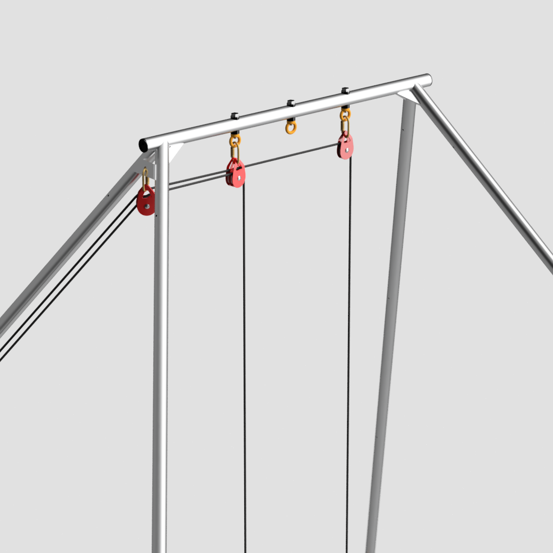 BigRig Pulley Rigging System - 5.5m - double point rigging – Firetoys UK