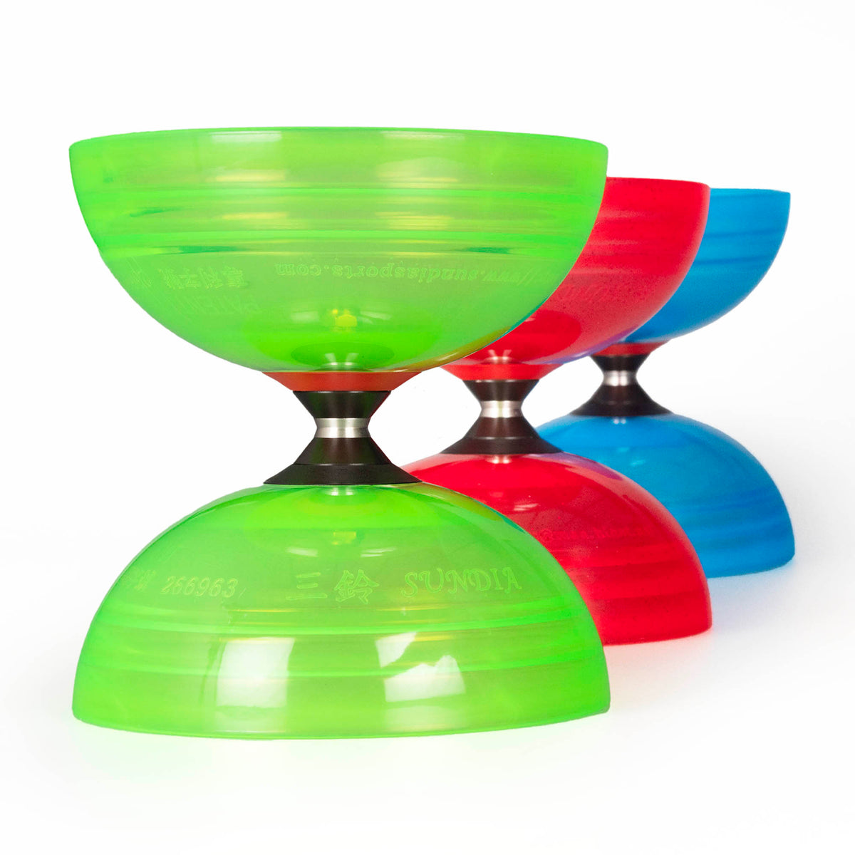 Sundia Shining Crystal Triple Bearing Diabolo
