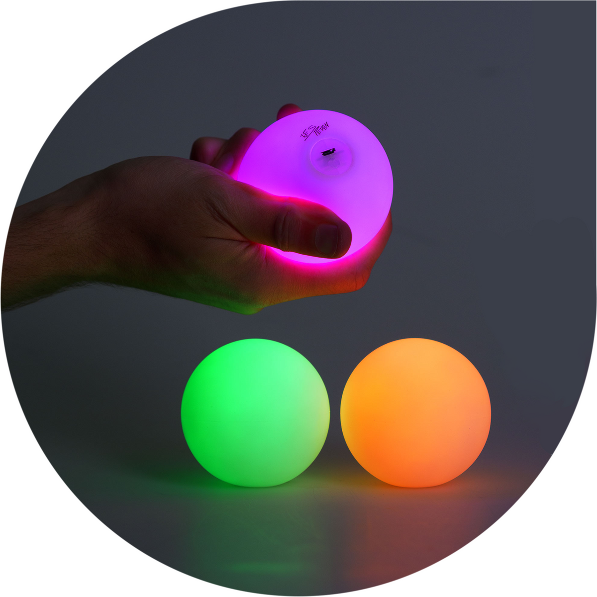 Wes Peden Glow.0 LED Juggling Balls - Set of 3